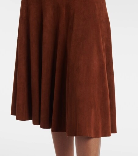 Stouls Sabrina Suede Midi Skirt