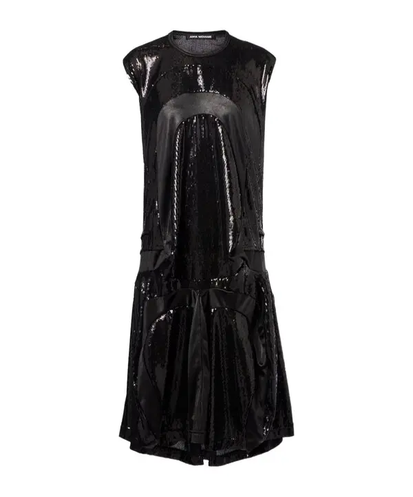 Junya Watanabe Sequined Midi Dress