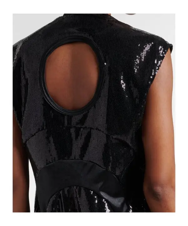 Junya Watanabe Sequined Midi Dress