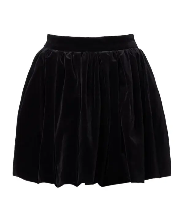 PATOU Velvet Mini Skirt