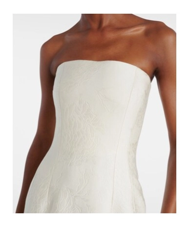EMILIA WICKSTEAD Laelia Strapless Corset Dress