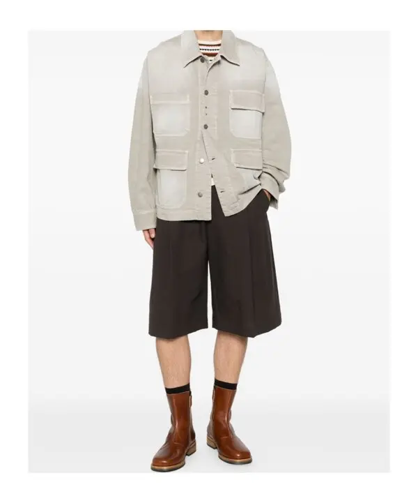 HAIKURE Long-sleeved Denim Jacket