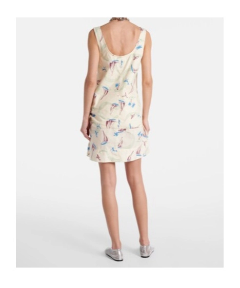 Rabanne Printed Cotton Minidress