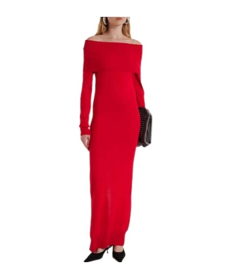 Stella McCartney Virgin Wool Maxi Dress