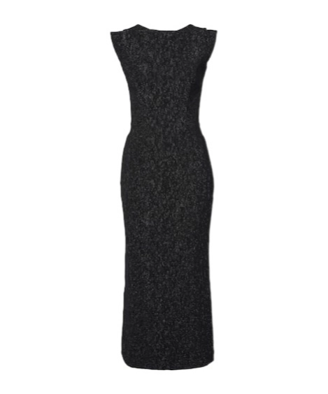 Maticevski Singular Open-back Lamé Cocktail Dress