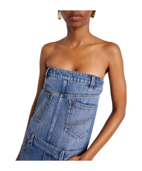 Stella McCartney Denim Maxi Dress