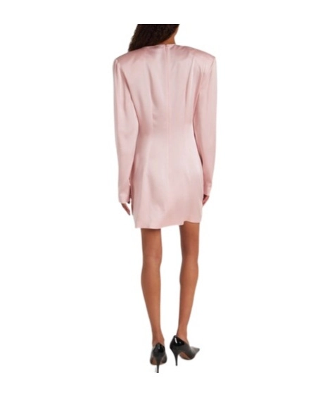 Stella McCartney Draped Crêpe Satin Minidress