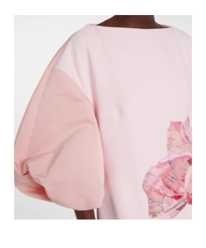 SAFIYAA LONDON Embroidered Midi Dress