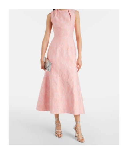 EMILIA WICKSTEAD Kissa Jacquard Midi Dress