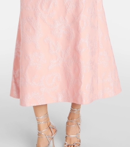 EMILIA WICKSTEAD Kissa Jacquard Midi Dress