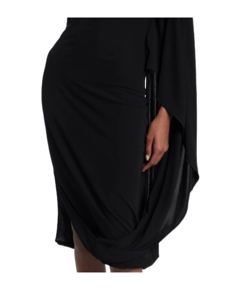 Stella McCartney Draped High-neck Midi Dress