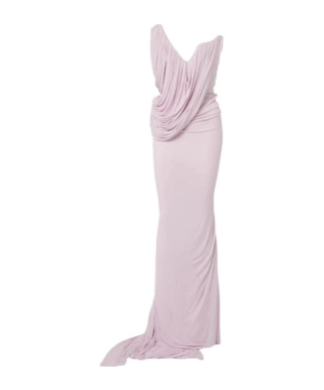 Maticevski Systema Draped Jersey Gown
