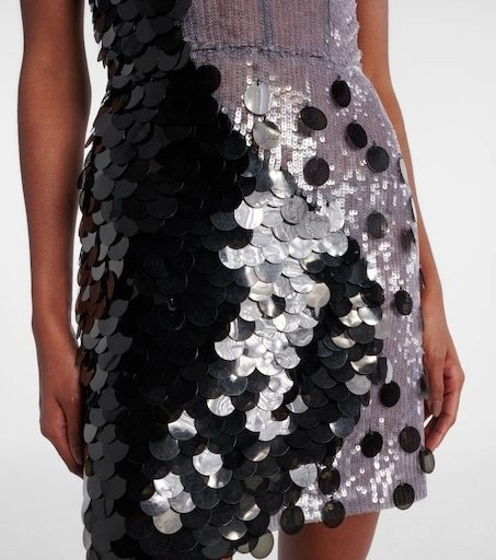 NENSI DOJAKA Sequined Minidress