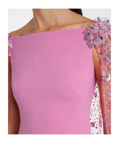 Jenny Packham Bittersweet Beaded Caped Gown