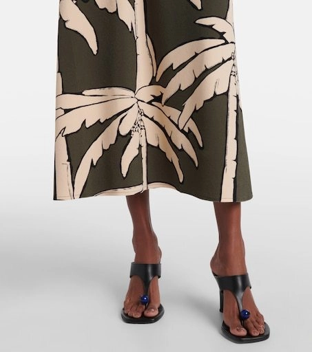 Johanna Ortiz Gathered Terry Maxi Skirt