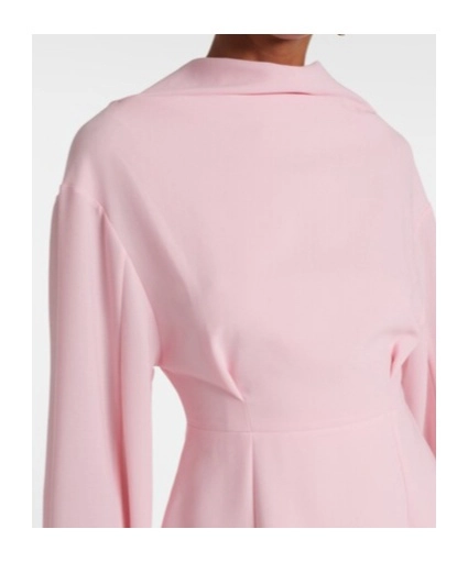 ROKSANDA Nour Draped Crepe Midi Dress