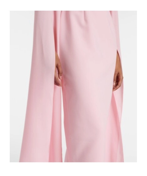 ROKSANDA Nour Draped Crepe Midi Dress