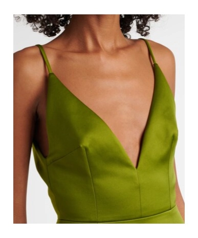 EMILIA WICKSTEAD Vero Satin Minidress