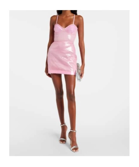 David Koma Sequined Minidress