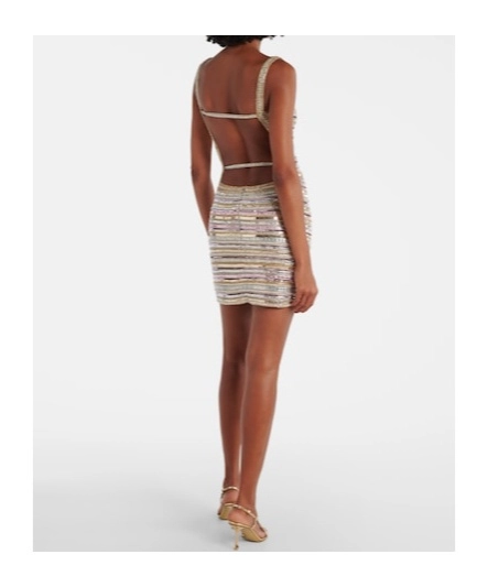 Jenny Packham Nancy Embellished Minidress