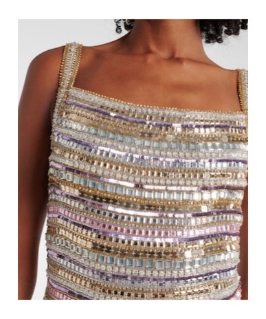 Jenny Packham Nancy Embellished Minidress