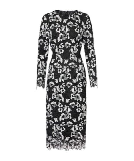 Monique Lhuillier Satin Gown