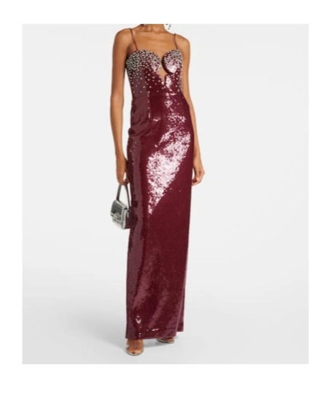 Rebecca Vallance Nicky Hilton Zelda Sequined Gown