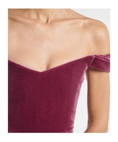 Alex Perry Off-shoulder Bustier Dress