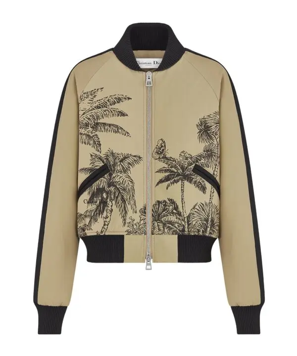 Dior Dioriviera Bomber Jacket - Nude