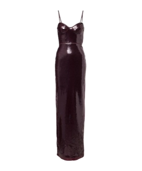David Koma Embellished Gathered Gown