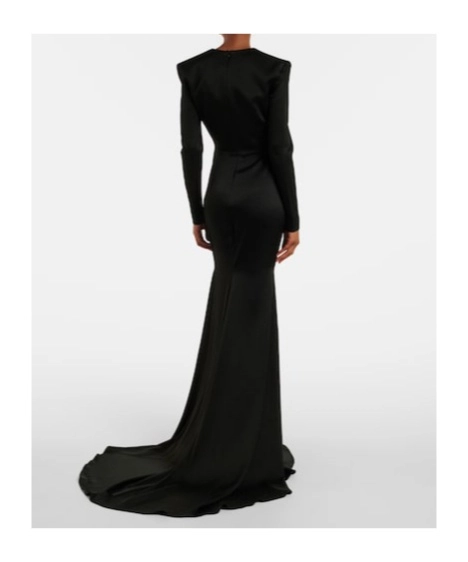 Alex Perry Satin Crepe Gown