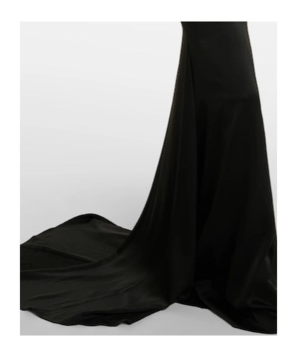 Alex Perry Satin Crepe Gown