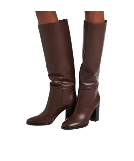 GIANVITO ROSSI Knee-high Leather Boots