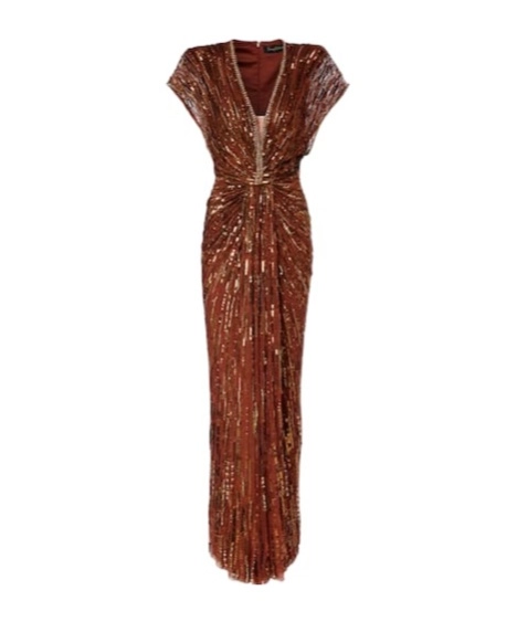 Jenny Packham Zola Sequined Gown