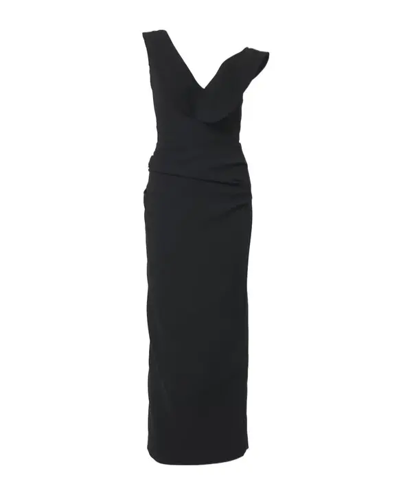 Maticevski Requiem Ruffled Maxi Dress