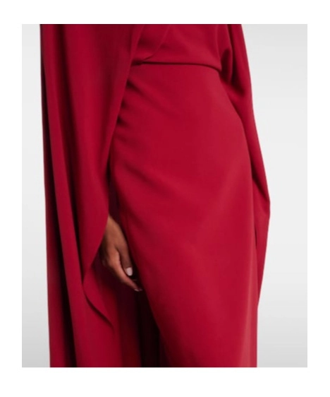 ROKSANDA Neolitsea Shawl Crepe Cocktail Dress