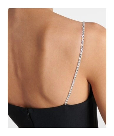 David Koma Embellished Cady Minidress