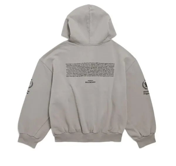 Balenciaga Wfp Regular Zip-up Hoodie