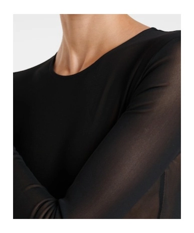 Alex Perry Ruched Sheer Mesh Gown