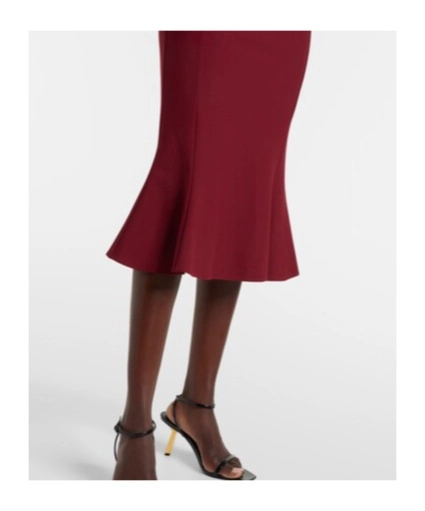 NENSI DOJAKA Paneled Corset Midi Dress