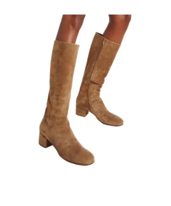 GIANVITO ROSSI Suede Knee-high Boots