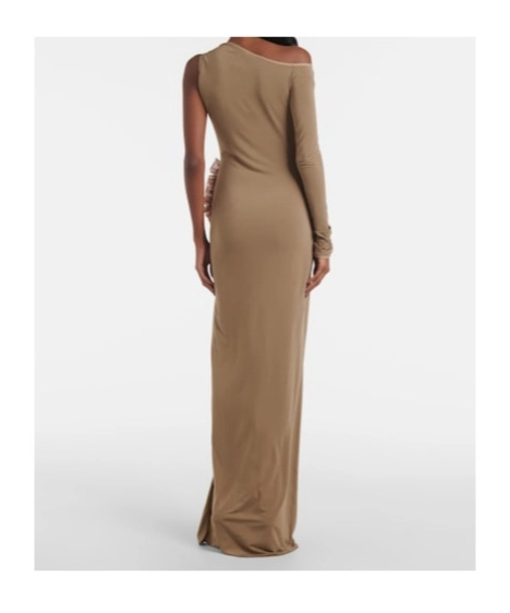 NENSI DOJAKA Asymmetrical Ruffled Maxi Dress