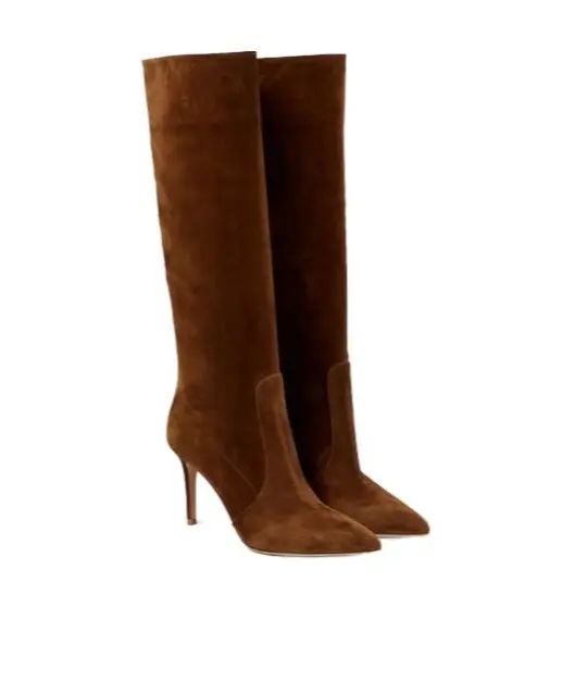 GIANVITO ROSSI Suede Knee-high Boots