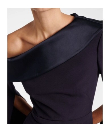 SAFIYAA LONDON Rinoa One-shoulder Gown