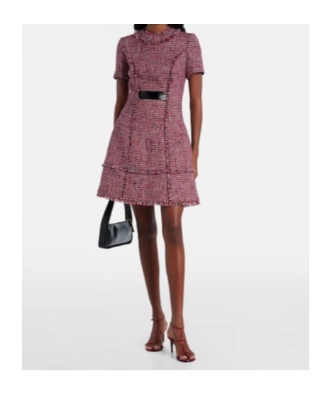 SAFIYAA LONDON Tweed Minidress