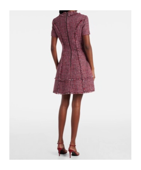 SAFIYAA LONDON Tweed Minidress