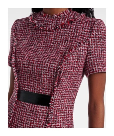 SAFIYAA LONDON Tweed Minidress