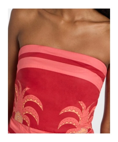 Johanna Ortiz Raiz Printed Cotton Minidress