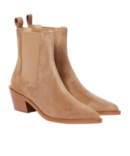 GIANVITO ROSSI Suede Ankle Boots