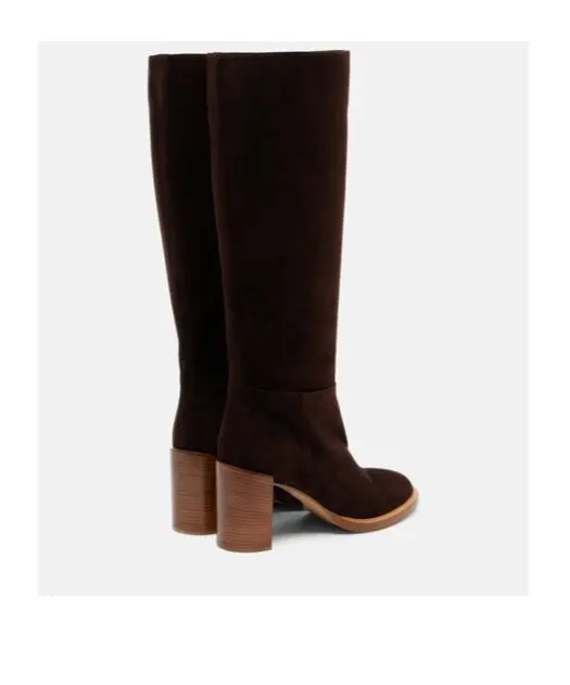 Gabriela Hearst Bocca Suede Knee-high Boots